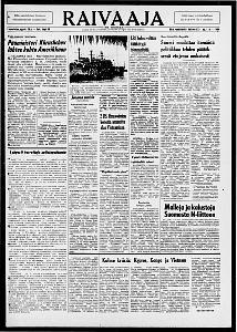 Raivaaja. September 26, 1964 = Pioneer - Digital Commonwealth