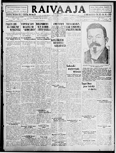 Raivaaja. February 28, 1925 = Pioneer - Digital Commonwealth