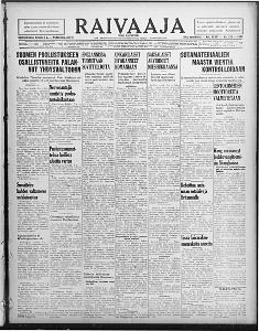 Raivaaja. July 3, 1940 = Pioneer - Digital Commonwealth
