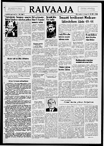 Raivaaja. September 5, 1964 = Pioneer - Digital Commonwealth