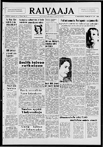 Raivaaja. November 4, 1965 = Pioneer - Digital Commonwealth