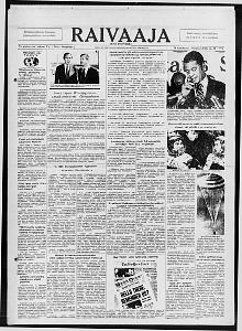 Raivaaja. November 9, 1978 = Pioneer - Digital Commonwealth