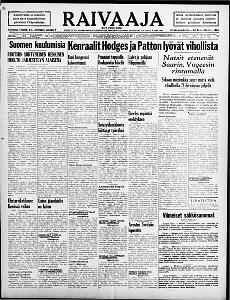 Raivaaja. January 4, 1945 = Pioneer - Digital Commonwealth