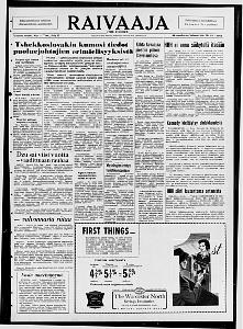 Raivaaja. July 30, 1968 = Pioneer - Digital Commonwealth