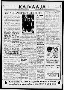 Raivaaja. June 20, 1967 = Pioneer - Digital Commonwealth