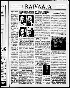 Raivaaja. February 25, 1975 = Pioneer - Digital Commonwealth