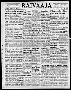 Raivaaja. February 12, 1964 = Pioneer - Digital Commonwealth