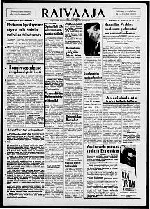 Raivaaja. September 17, 1964 = Pioneer - Digital Commonwealth