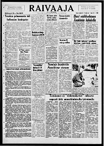 Raivaaja. September 22, 1964 = Pioneer - Digital Commonwealth