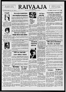 Raivaaja. October 31, 1969 = Pioneer - Digital Commonwealth
