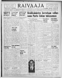 Raivaaja. December 5, 1940 = Pioneer - Digital Commonwealth