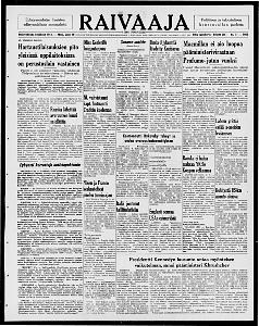 Raivaaja. June 19, 1963 = Pioneer - Digital Commonwealth
