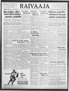 Raivaaja. February 5, 1953 = Pioneer - Digital Commonwealth