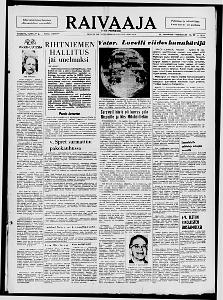Raivaaja. April 14, 1970 = Pioneer - Digital Commonwealth
