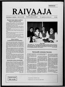 Raivaaja. October 15, 2003 = Pioneer - Digital Commonwealth