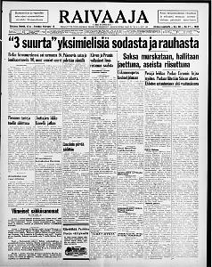 Raivaaja. February 13, 1945 = Pioneer - Digital Commonwealth