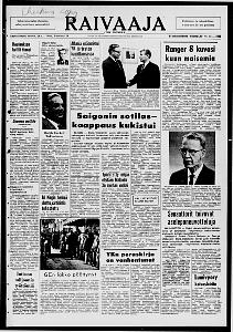 Raivaaja. February 24, 1965 = Pioneer - Digital Commonwealth