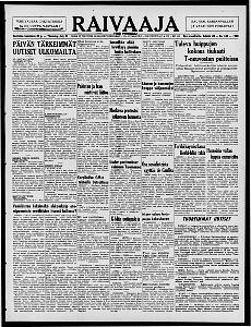 Raivaaja. July 31, 1958 = Pioneer - Digital Commonwealth