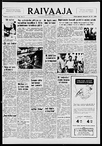 Raivaaja. November 9, 1965 = Pioneer - Digital Commonwealth