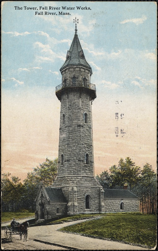 Fall River, Mass. Fall River Water Works. The tower - Digital Commonwealth