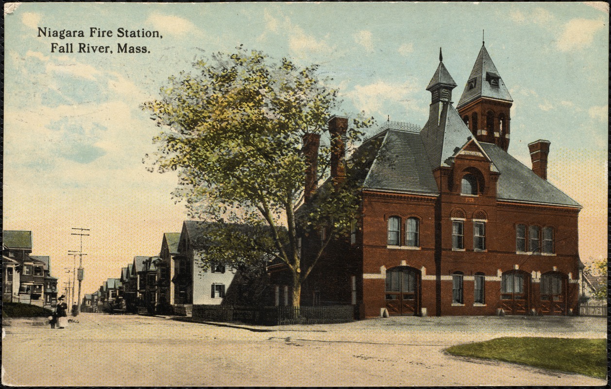 Niagara Fire Station, Fall River, Mass. - Digital Commonwealth