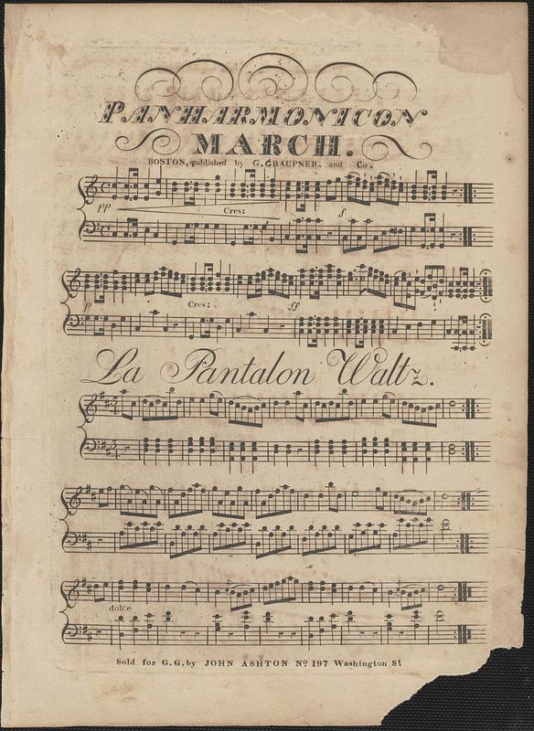 Panharmonicon march - Digital Commonwealth