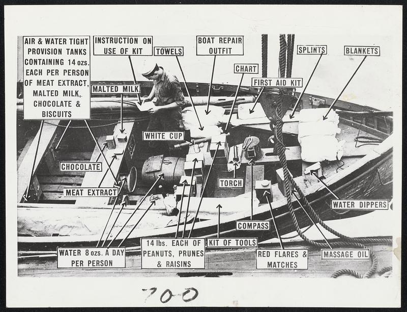 British New Lifeboat The first picture to be takes of a ship's lifeboat ...