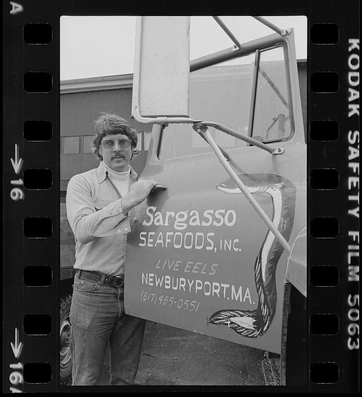 John Steiger, Sargasso Seafoods, eel man - Digital Commonwealth