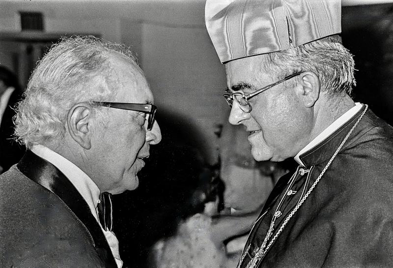 Rabbi Rodwogin and Cardinal Medeiros - Digital Commonwealth