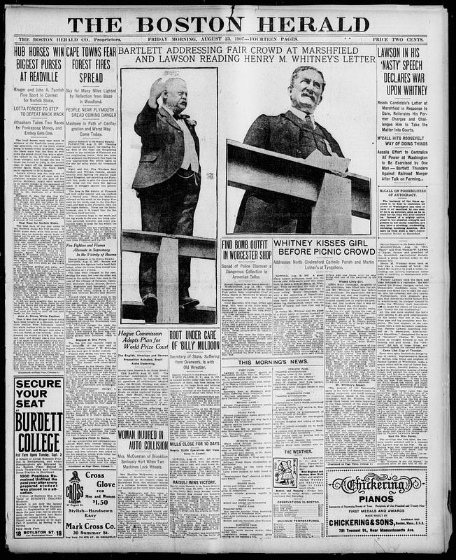 The Boston Herald. August 23, 1907 - Digital Commonwealth