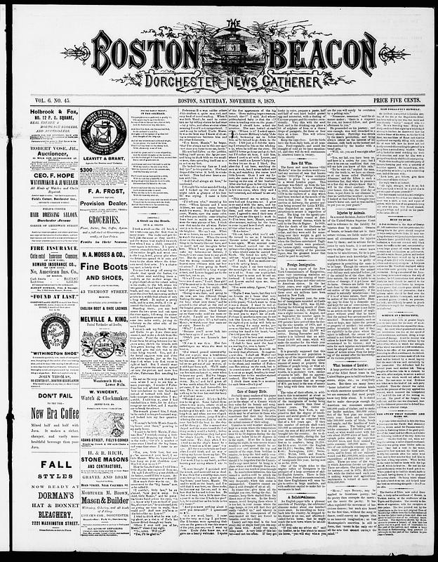 The Boston Beacon and Dorchester News Gatherer, November 08, 1879 ...
