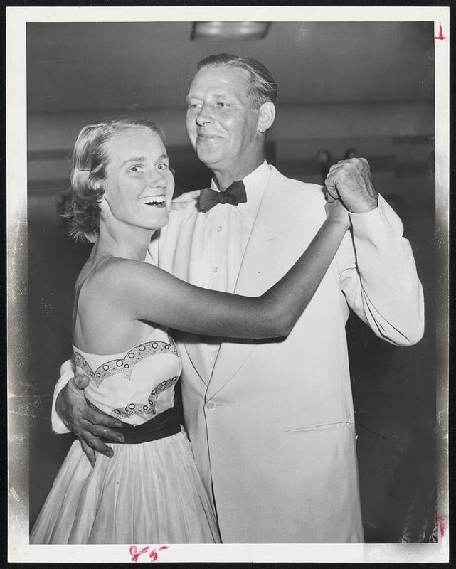 Dancing With His Daughter-This photo, the last made of the late Maurice ...