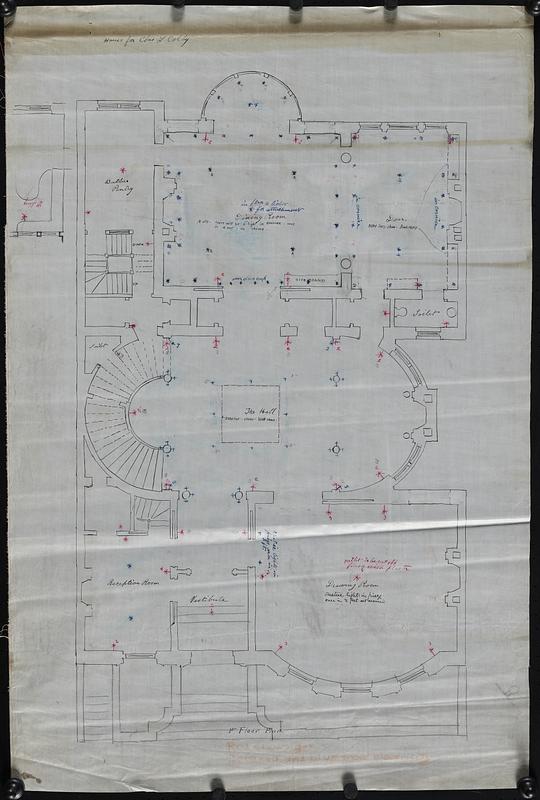 First floor plan - Digital Commonwealth