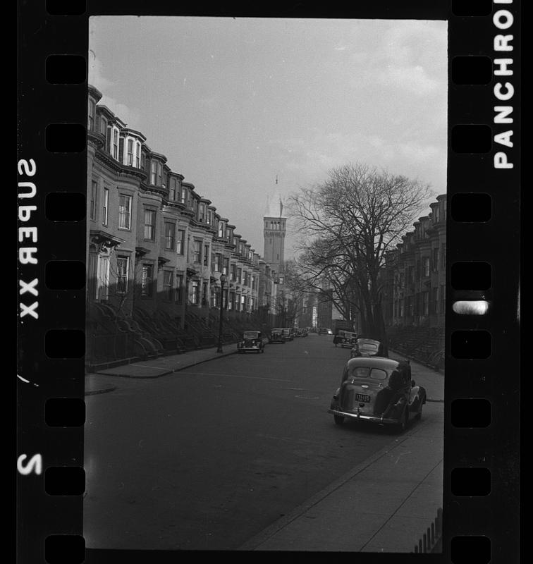 West Brookline Street, Boston, Massachusetts, between Warren Avenue and ...