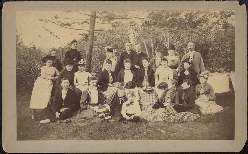 Group photograph of the Billings Family, summer of 1893 - Digital ...