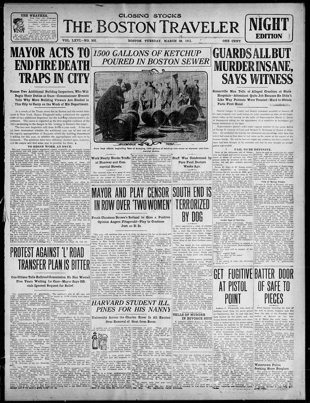 The Boston Traveler. March 28, 1911 - Digital Commonwealth