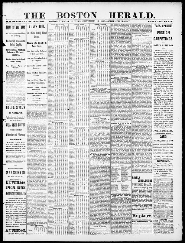 The Boston Herald. September 14, 1880 - Digital Commonwealth