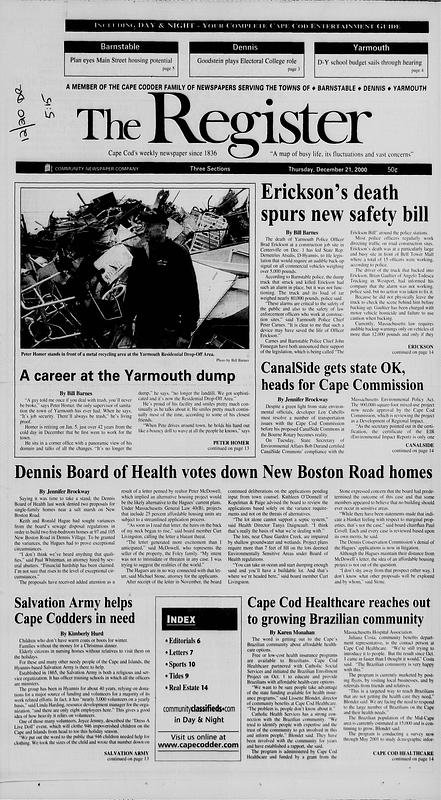 The Register. December 21, 2000 - Digital Commonwealth