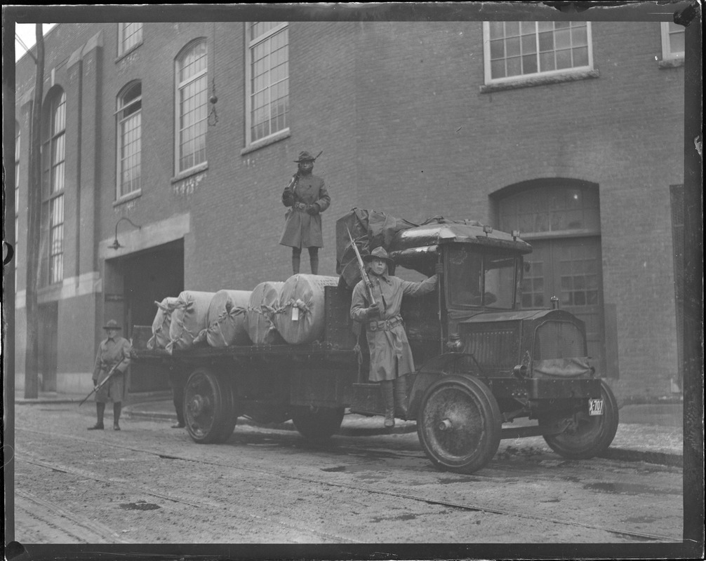 Militia called out, Pawtucket Mill strike, Rhode Island - Digital ...