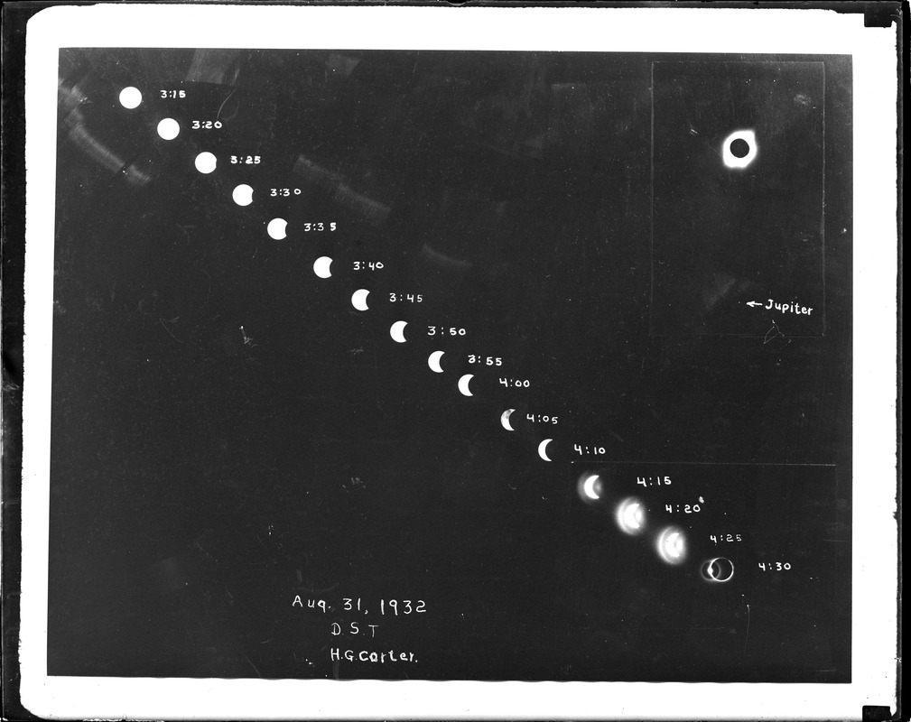 Eclipse diagram - Digital Commonwealth