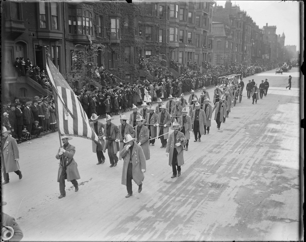 Firemen's Parade Boston - Digital Commonwealth
