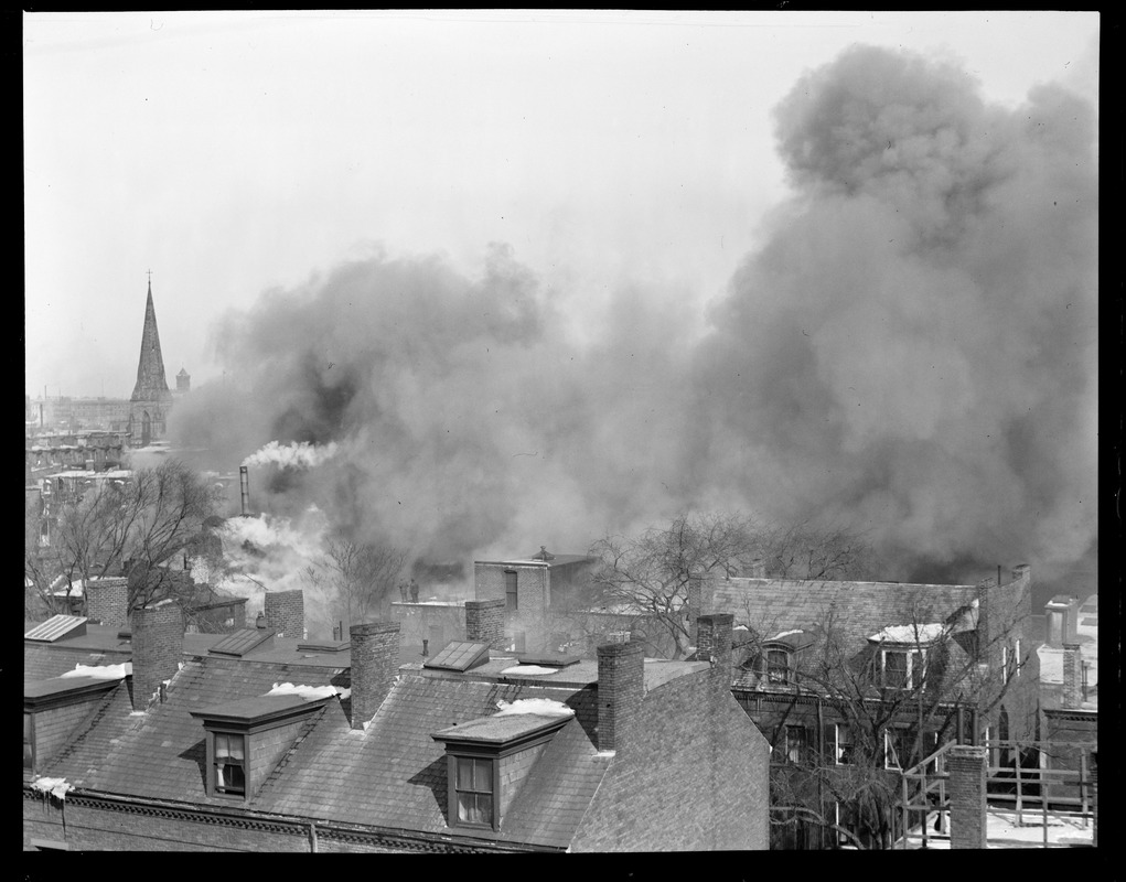 Three alarm Worcester Street, Boston - Digital Commonwealth