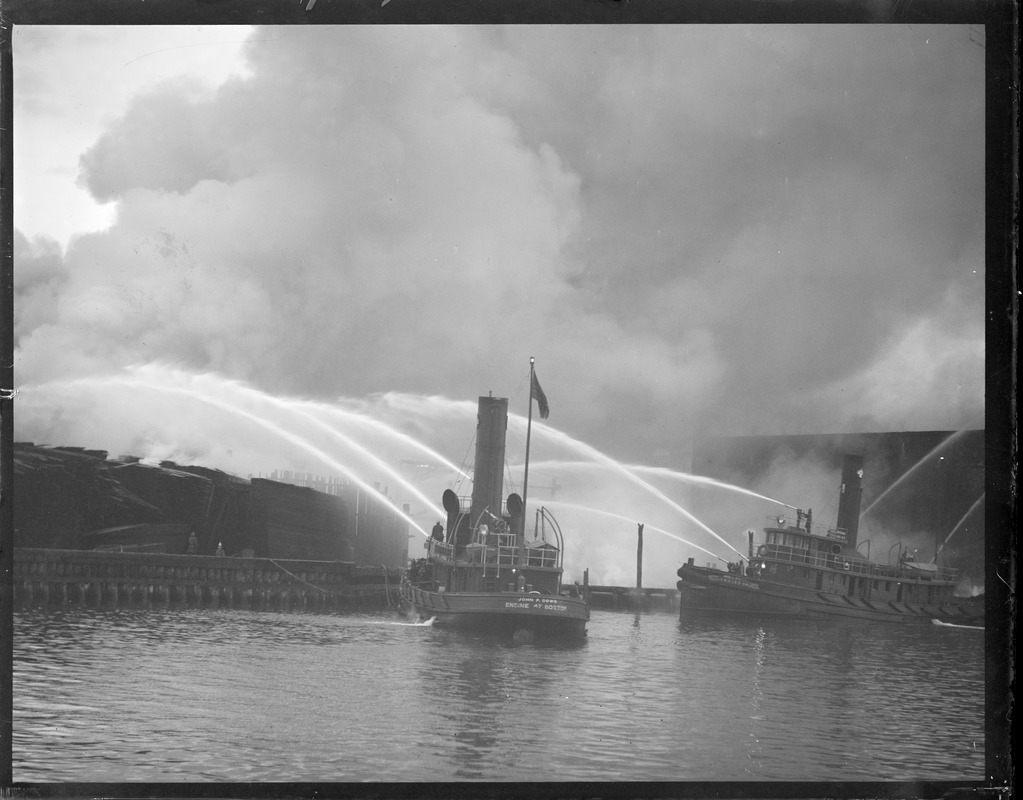 Five alarm fire, Charlestown - Digital Commonwealth