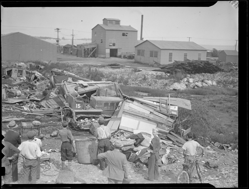 Depression-era squatters shacks being bulldozed - Digital Commonwealth