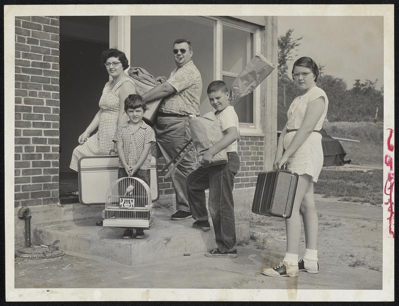 Tornado Victims Move Back Home - Mr. and Mrs. Kenneth Johnson and their ...