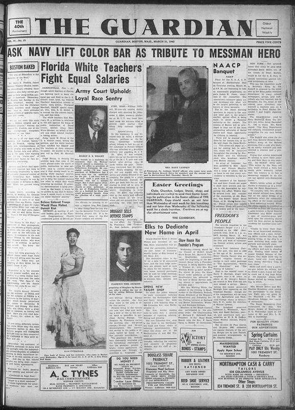 The Guardian. March 21, 1942 - Digital Commonwealth