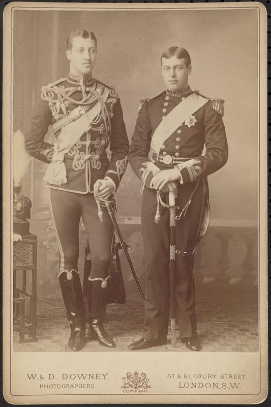 Prince Victor and Prince George of Wales - Digital Commonwealth