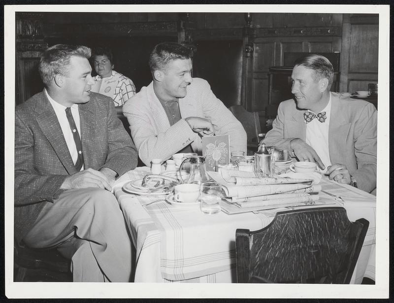 Tiger Trio- Harvey Kuenn, Billy Hoeft and Bob Swift at the Kenmore ...