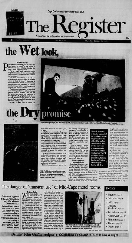 The Register. October 14, 1999 - Digital Commonwealth