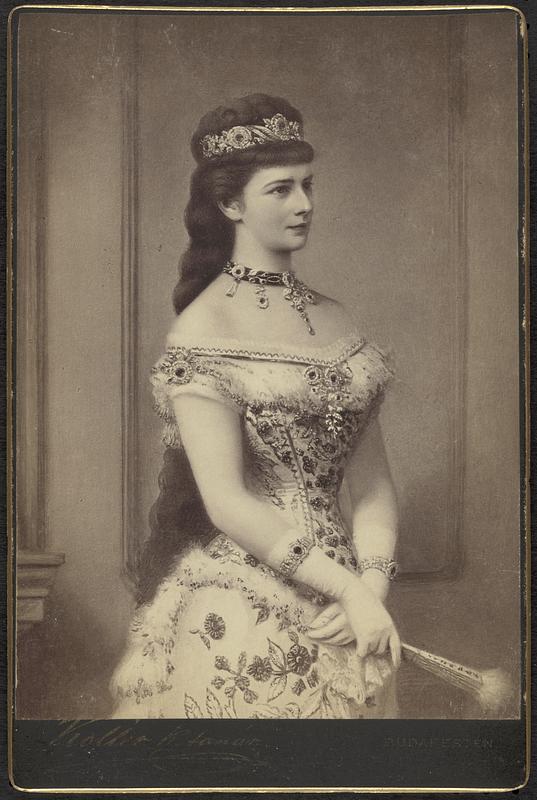 Empress of Austria taken many years ago - Digital Commonwealth